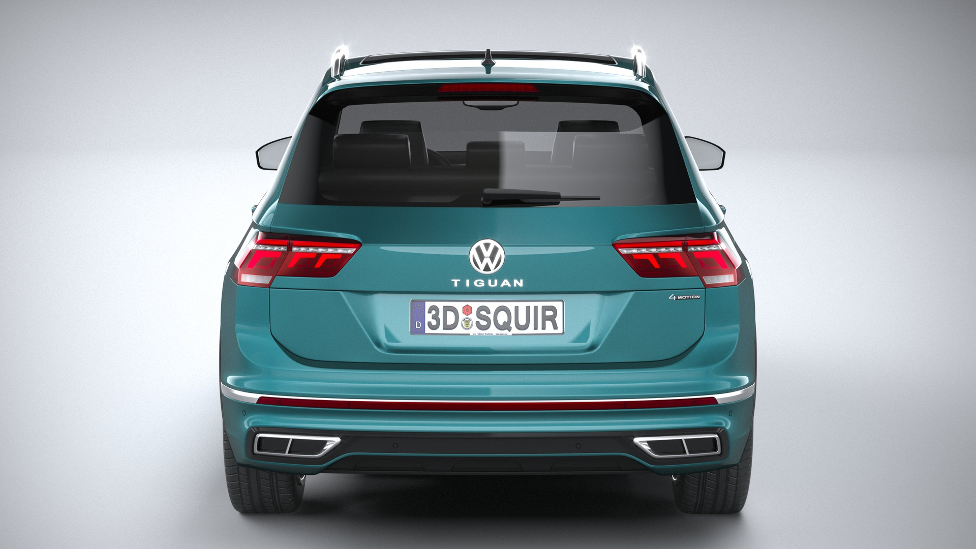 Volkswagen tiguan r-line model - TurboSquid 1601222