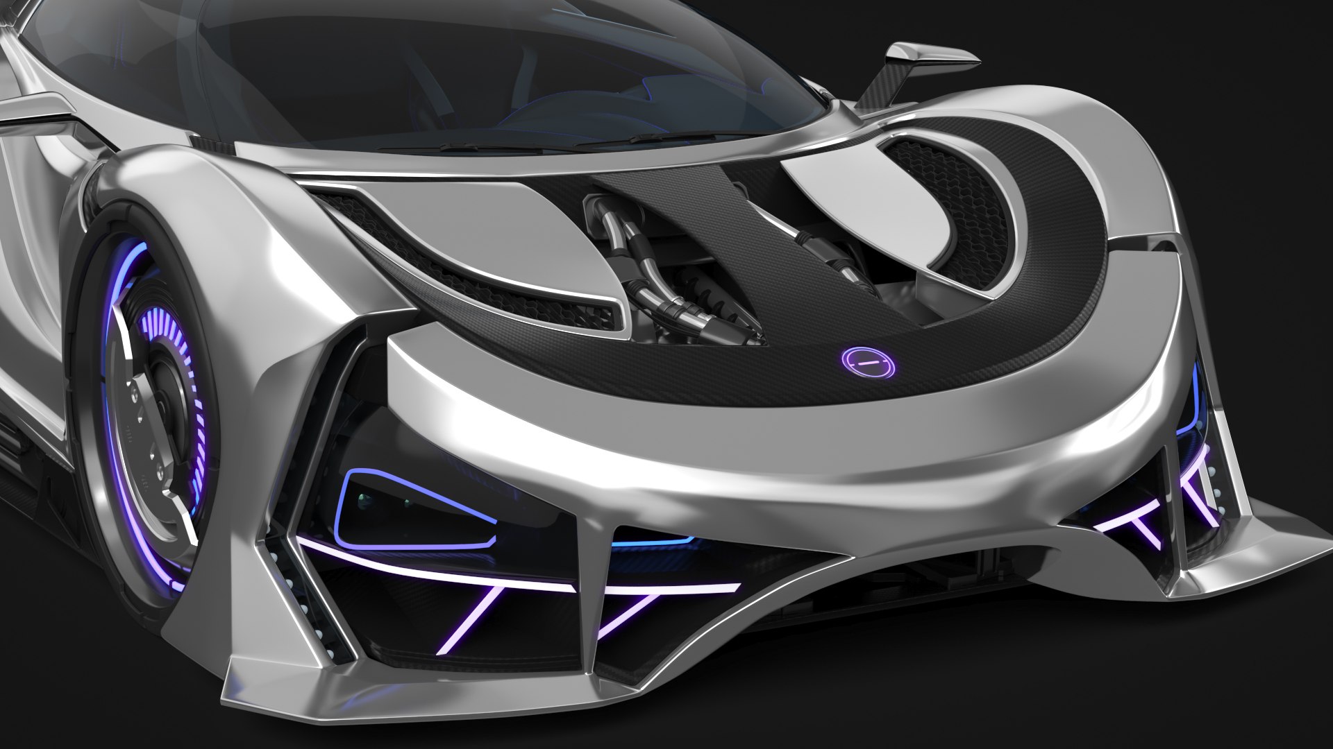 Future Car Sport Coupe Supercar 3D model - TurboSquid 1950418