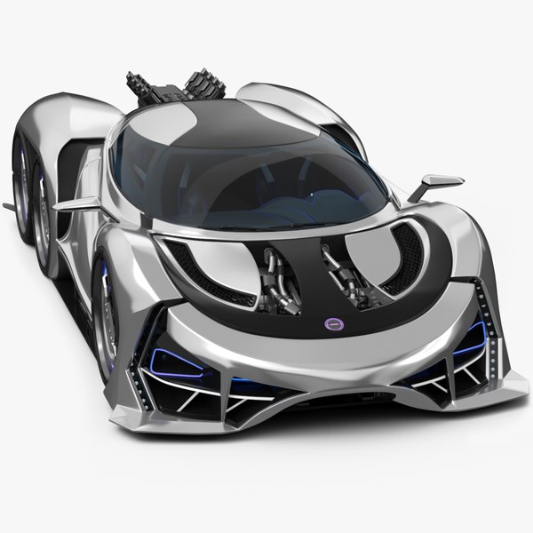 Future Car Sport Coupe Supercar 3D model - TurboSquid 1950418