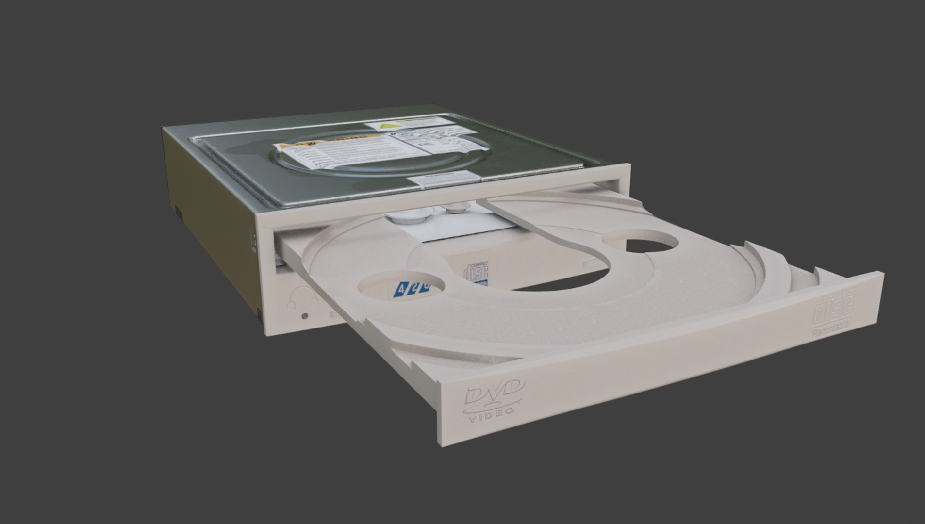 Dvd Computer Rom 3D - TurboSquid 1432418