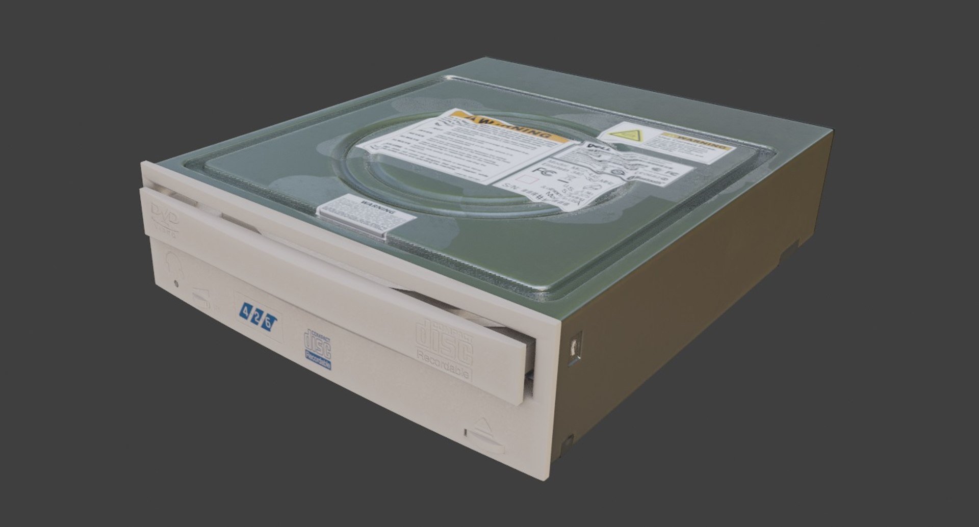 Dvd Computer Rom 3D - TurboSquid 1432418