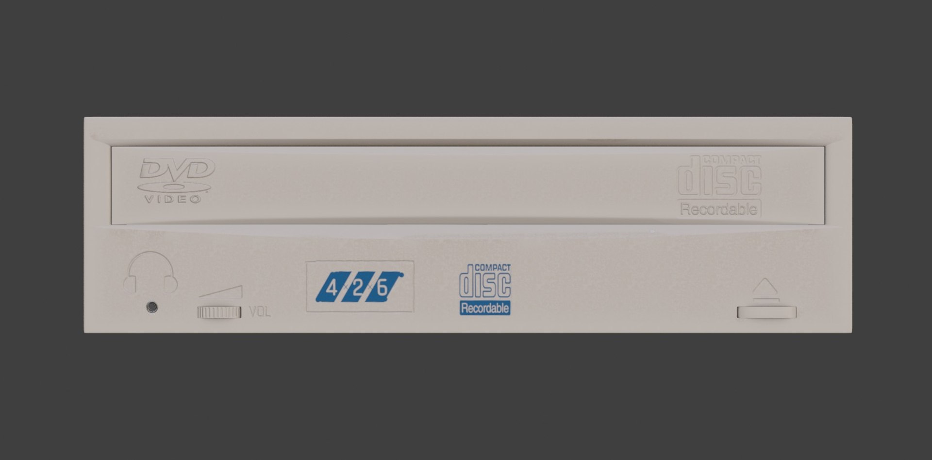 Dvd Computer Rom 3D - TurboSquid 1432418