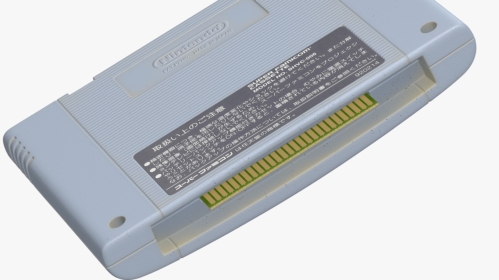 3D Model Realistic Mario Kart Super NES Japan Cartridge 8K - TurboSquid ...