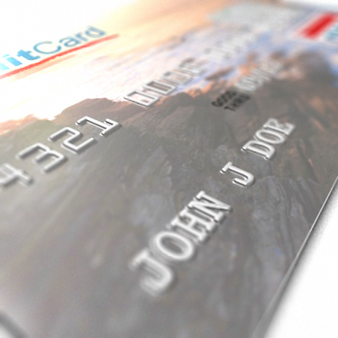 Credit Card 3d 3ds