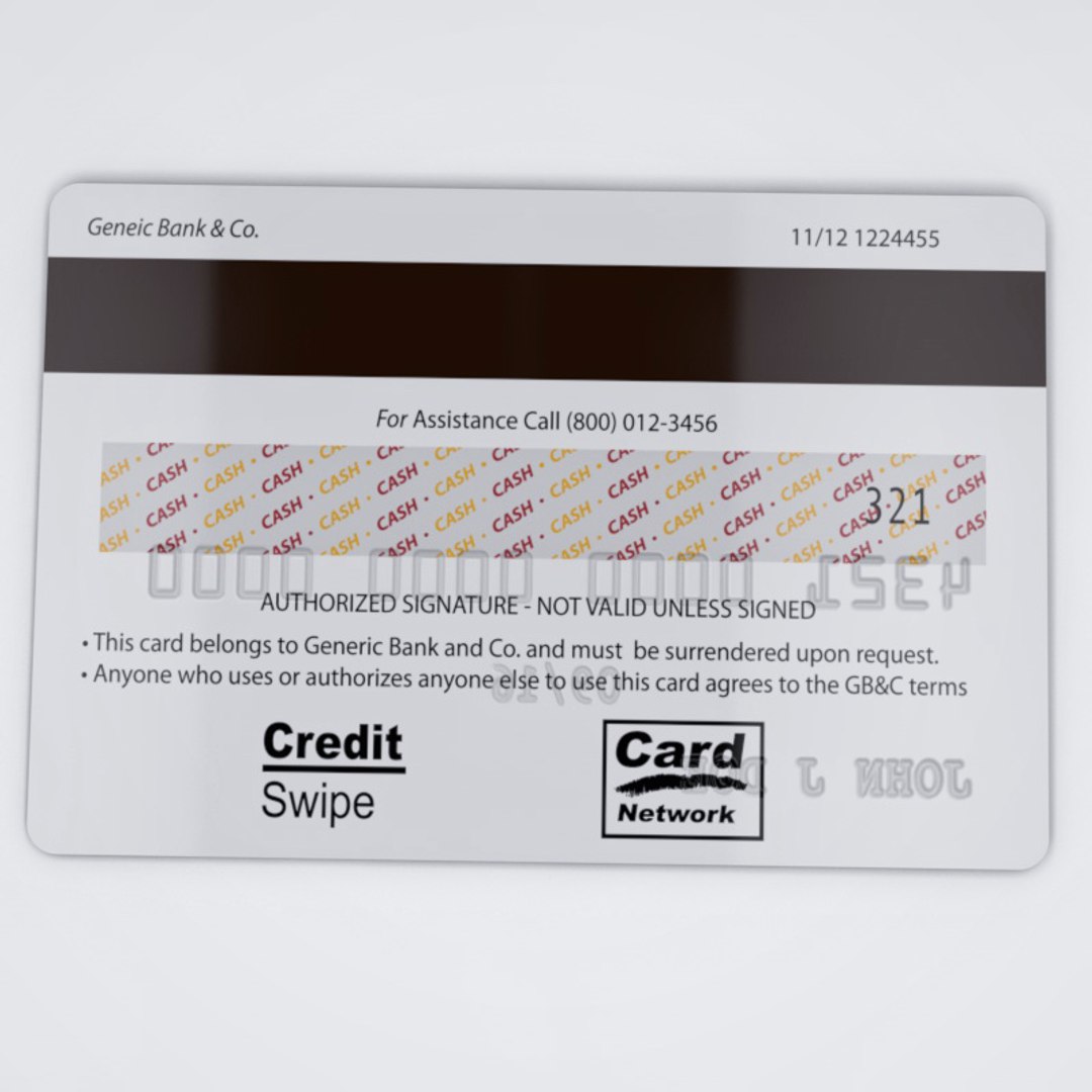 Credit Card 3d 3ds