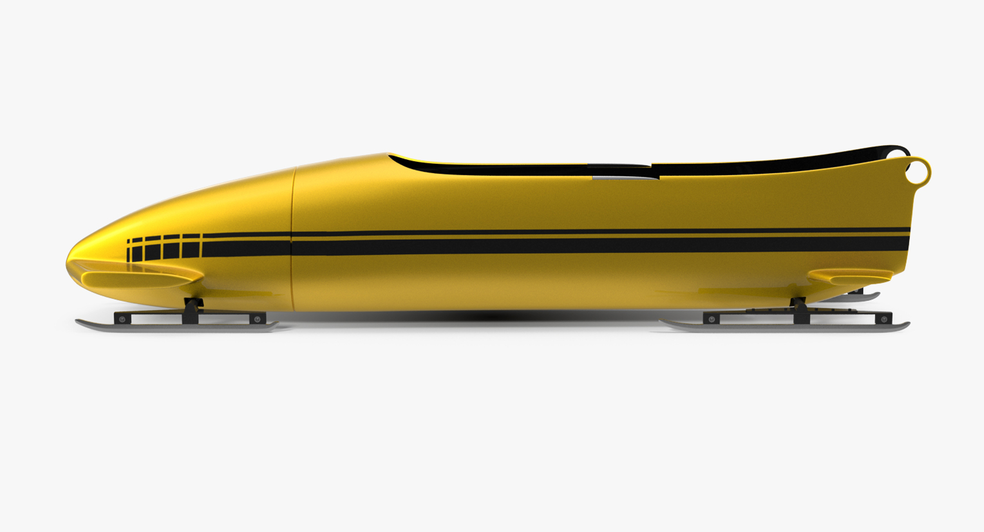 Bobsled Person Generic 3d Model