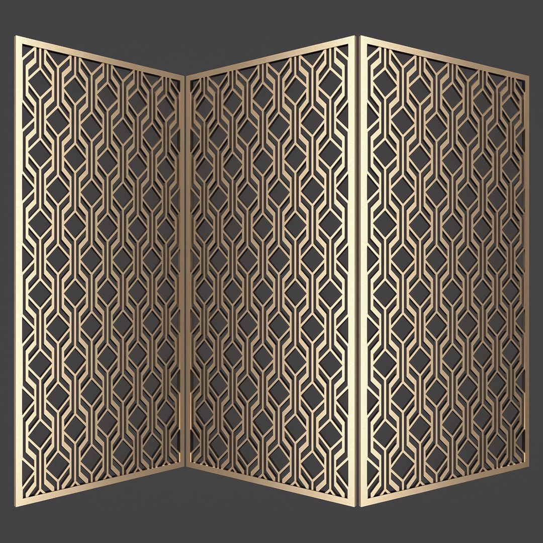 Decorative panel model - TurboSquid 1624696