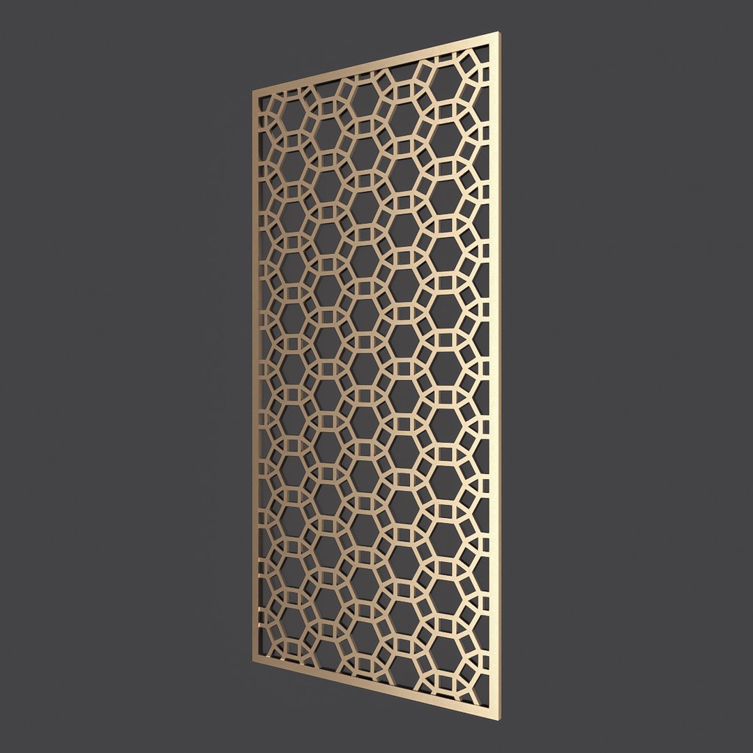 Decorative panel model - TurboSquid 1624696
