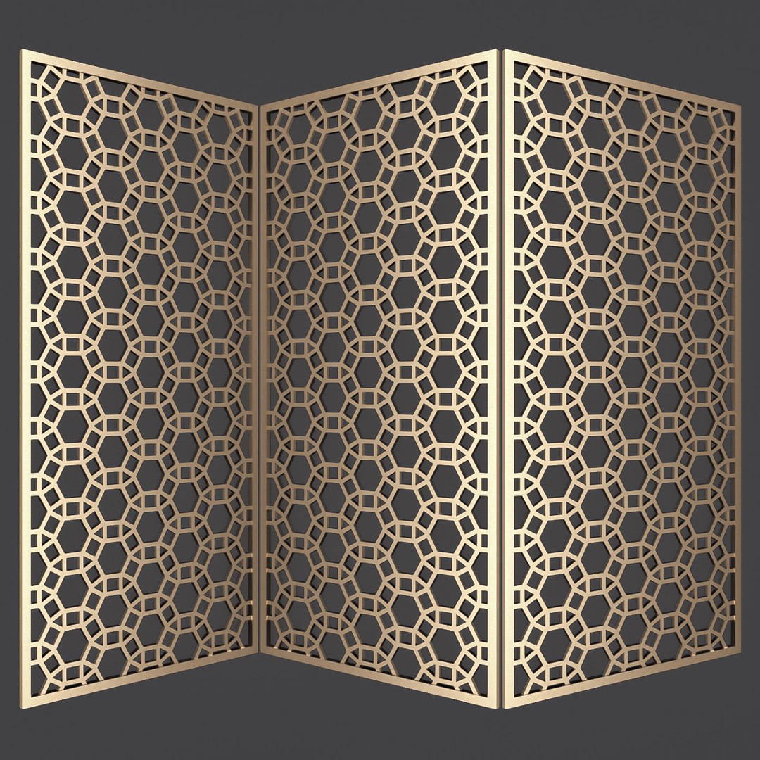Decorative panel model - TurboSquid 1624696