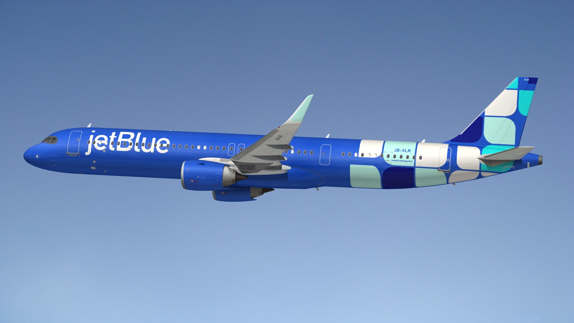 3D Model A321XLR JetBlue NL - TurboSquid 2196398
