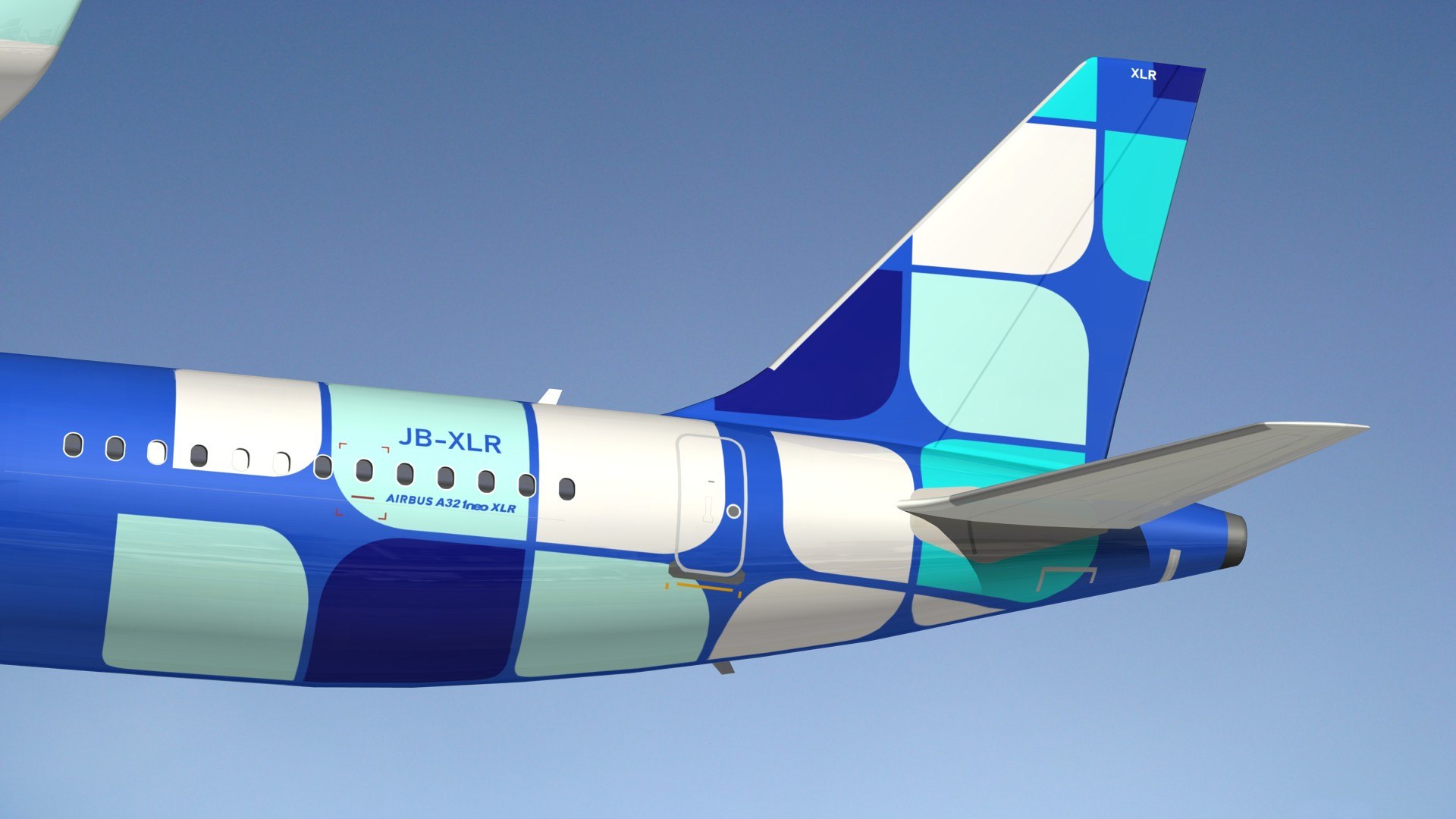 3D Model A321XLR JetBlue NL - TurboSquid 2196398
