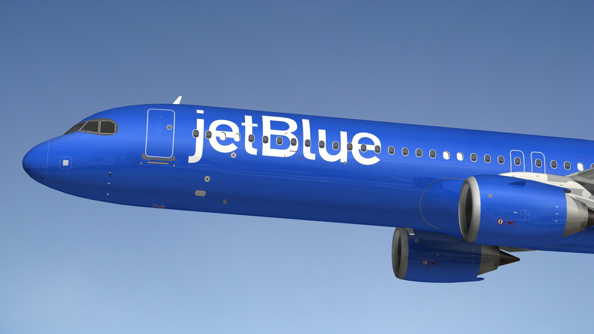 3D Model A321XLR JetBlue NL - TurboSquid 2196398