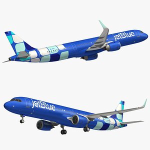 3D JetBlue Models - Browse & Download Formats - TurboSquid