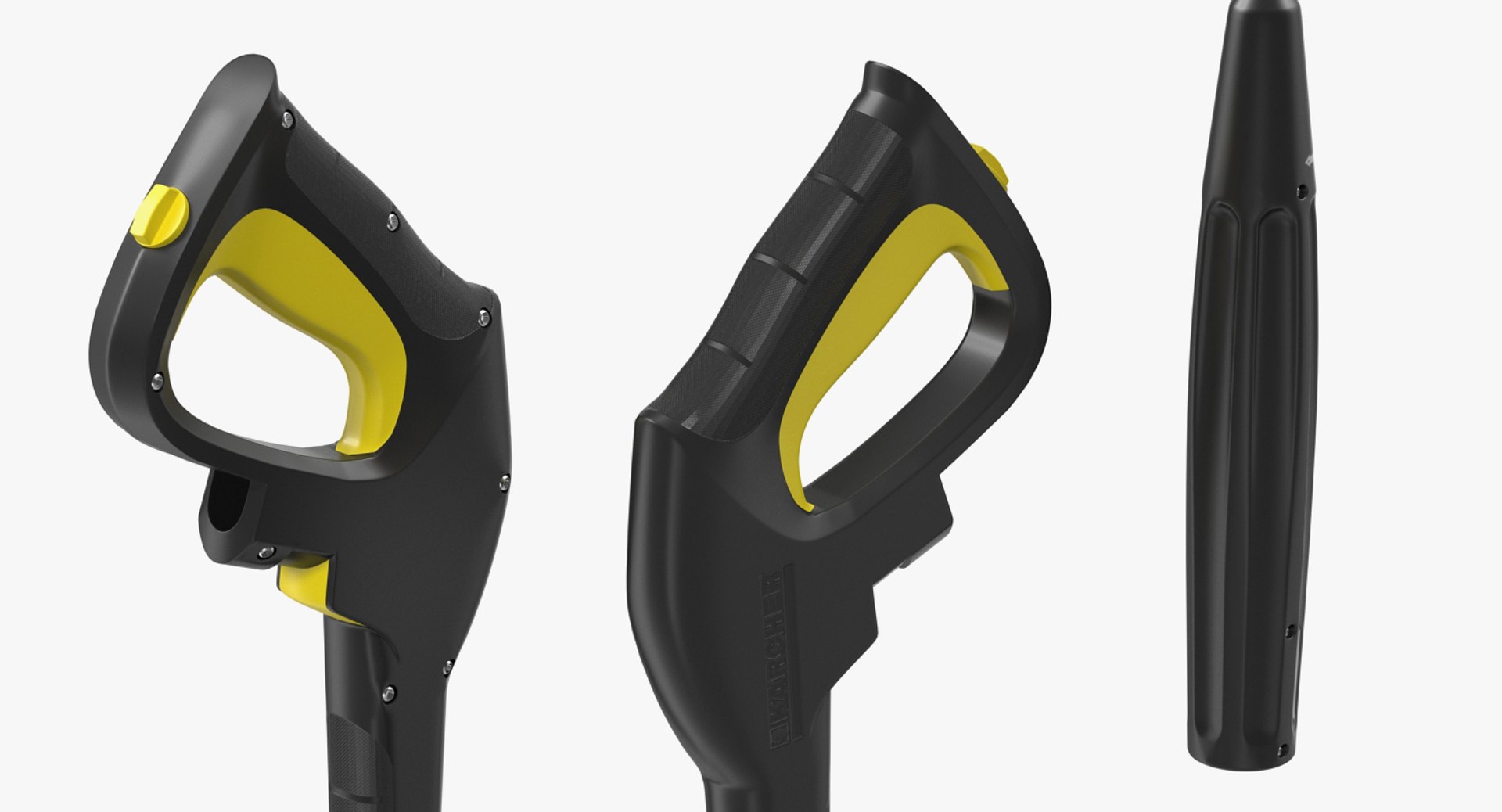 3D Model Karcher Pressure Washer Gun - TurboSquid 1290334