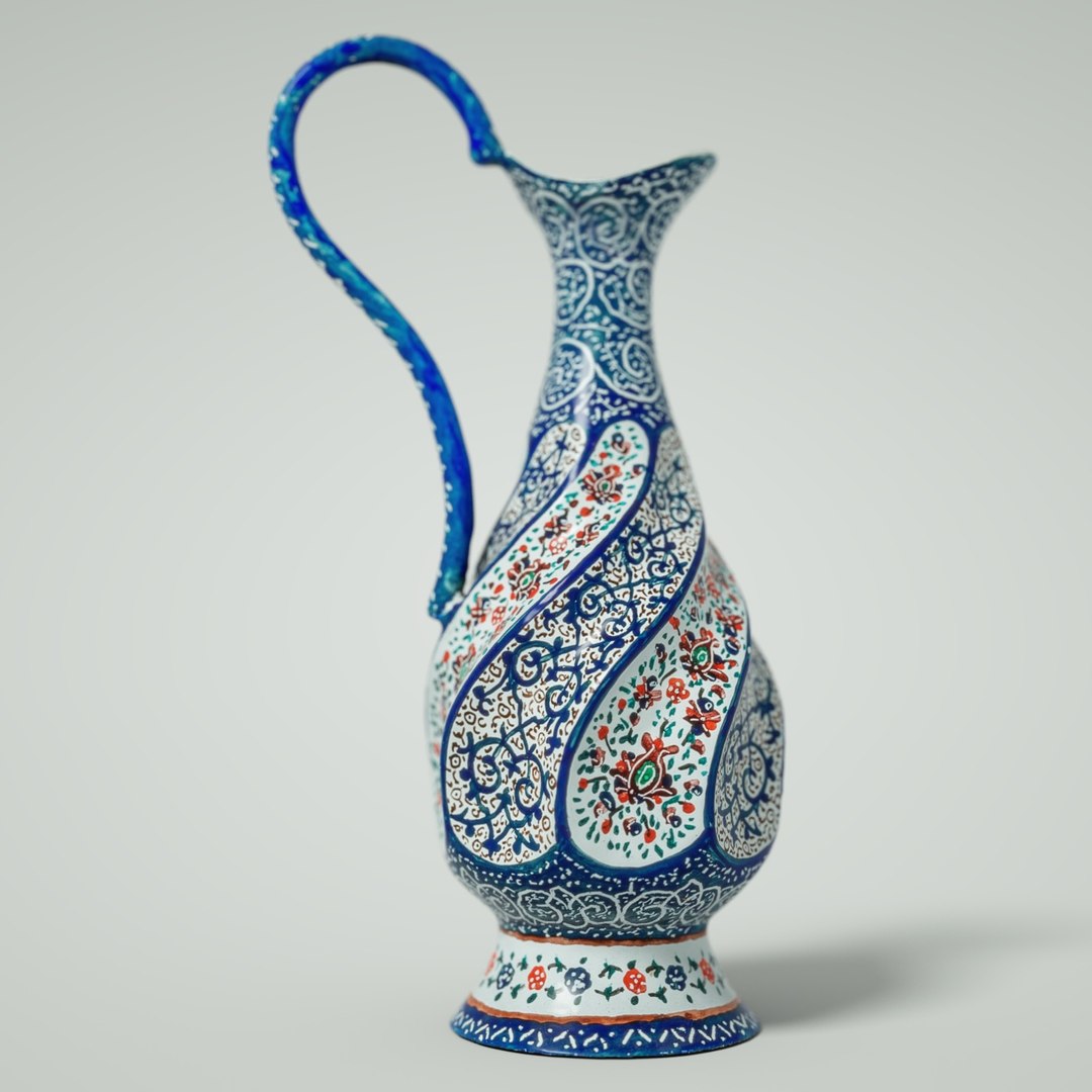 Scanned Photogrammetry Metallic 3d Model