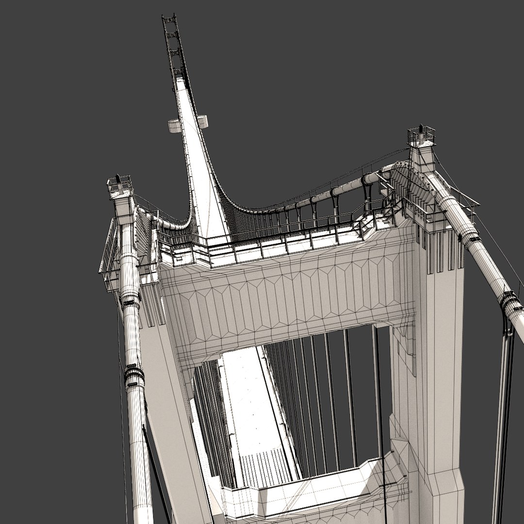 C4d Golden Gate Bridge