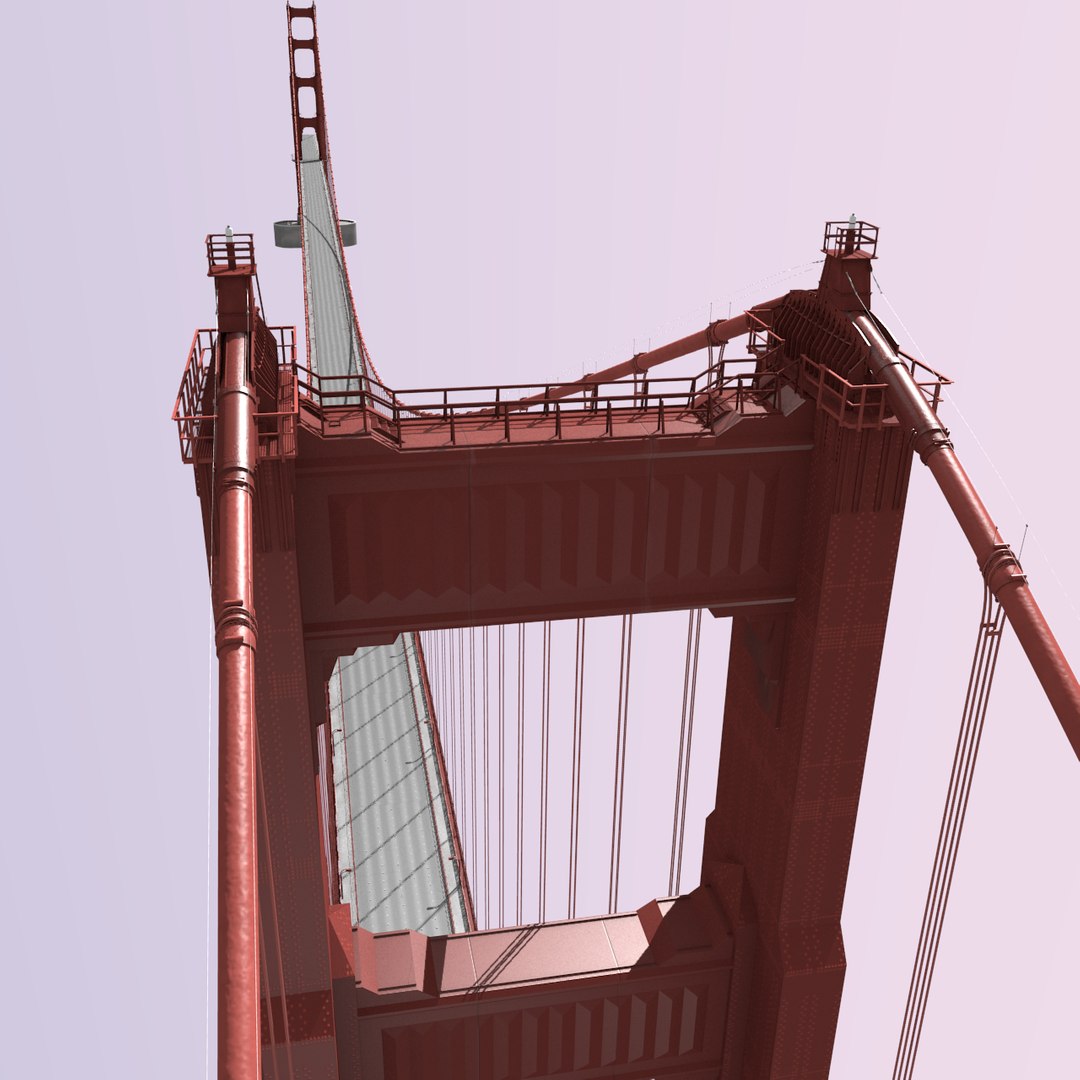 C4d Golden Gate Bridge