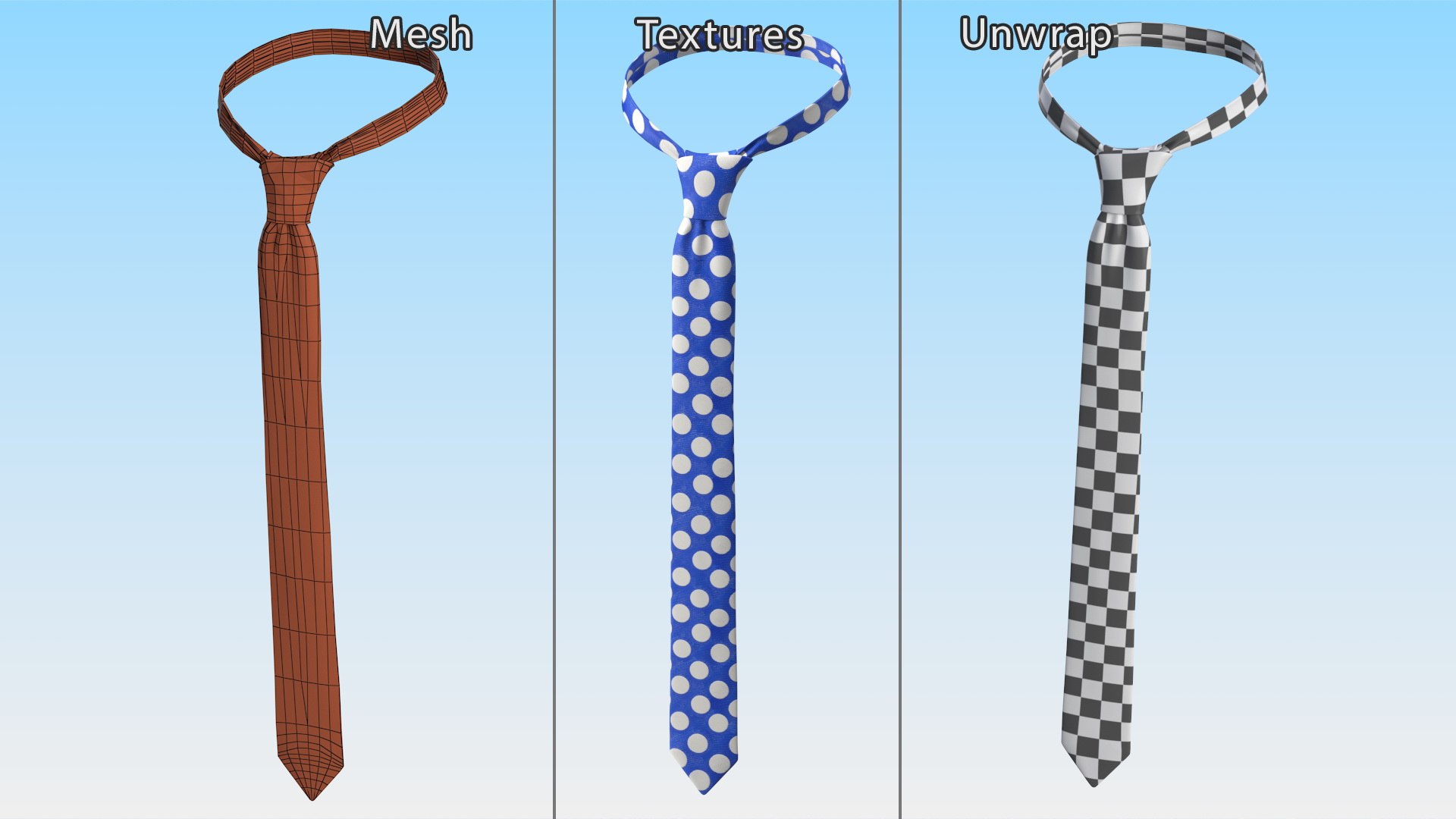 3D Neckties Collection - TurboSquid 2204313
