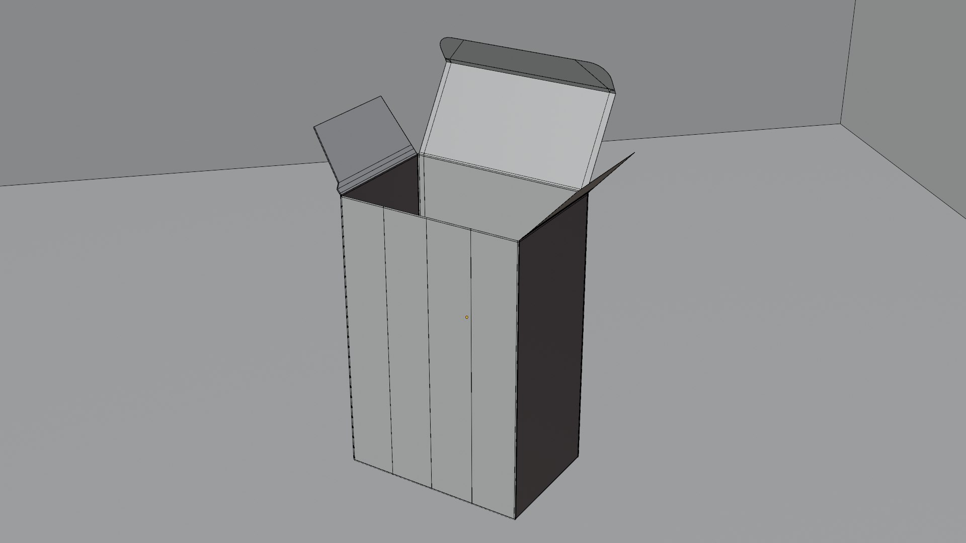 3D Paper Box Open - TurboSquid 2297729