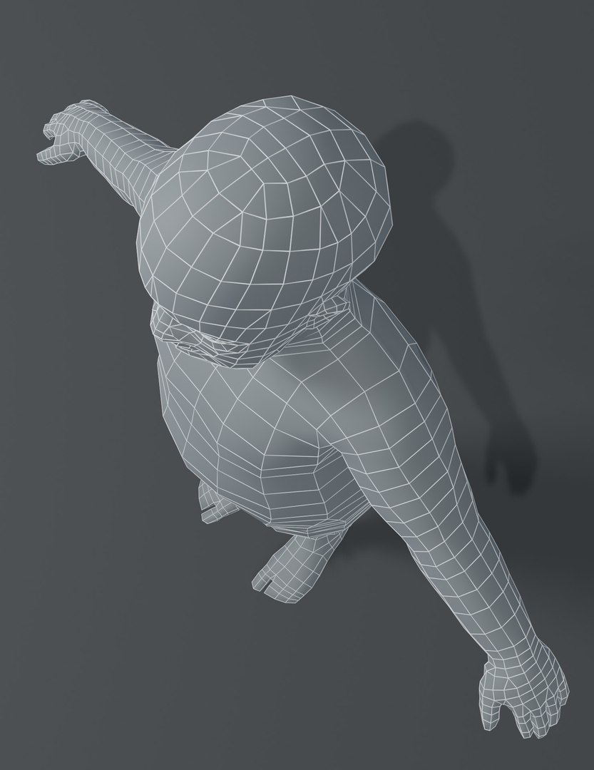 Fat Boy Kid Child 3D Model - TurboSquid 1531568