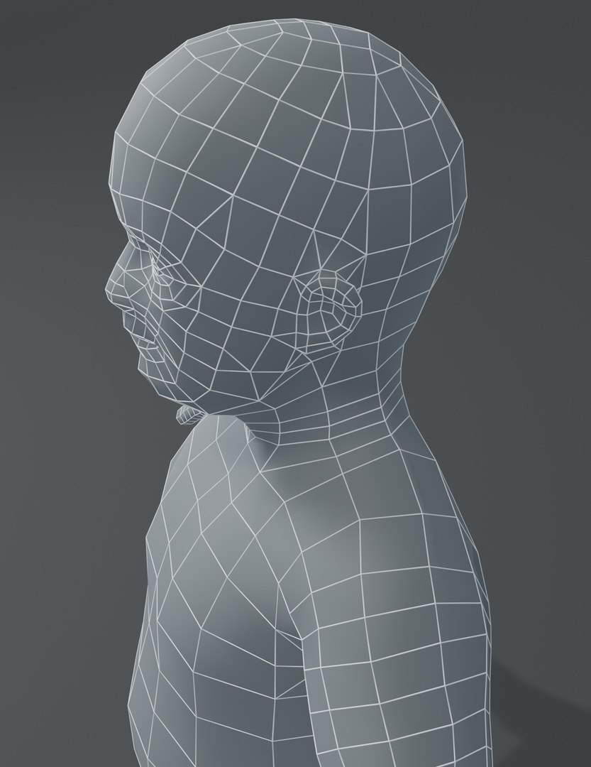 Fat Boy Kid Child 3D Model - TurboSquid 1531568