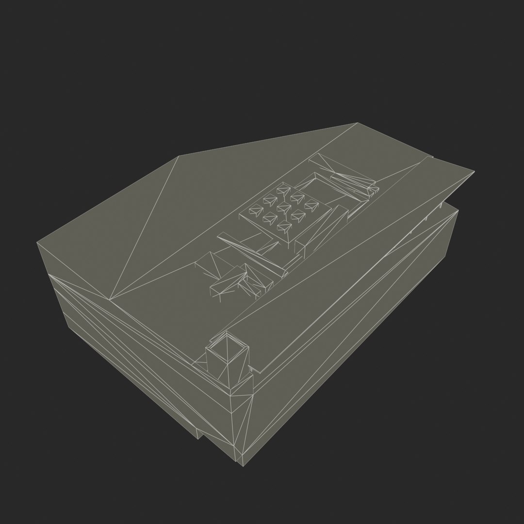 3d Model Anvil Building