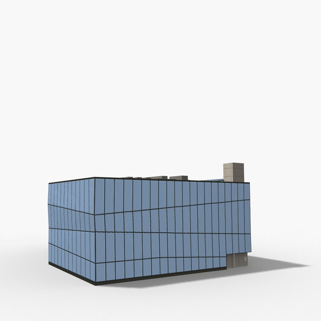 3d Model Anvil Building