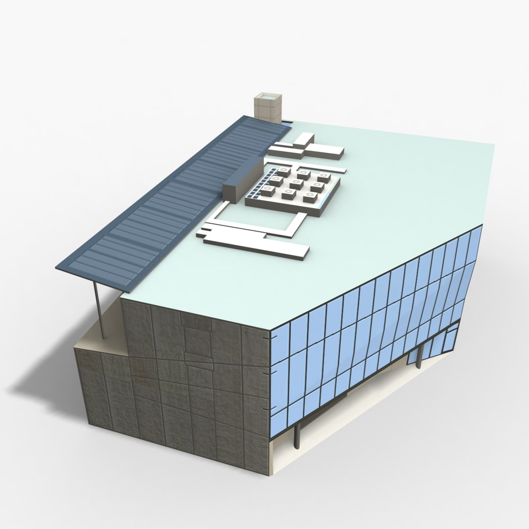 3d Model Anvil Building