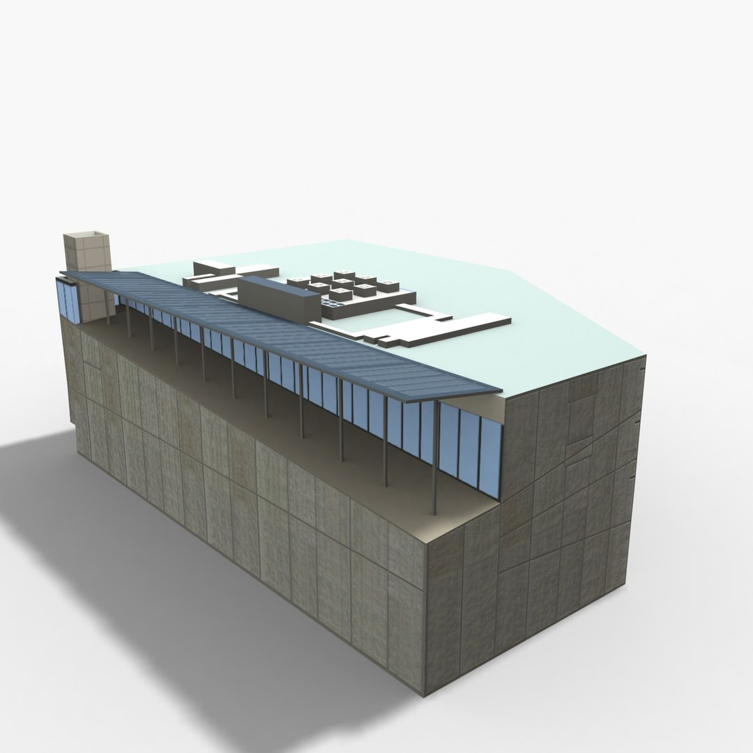 3d Model Anvil Building