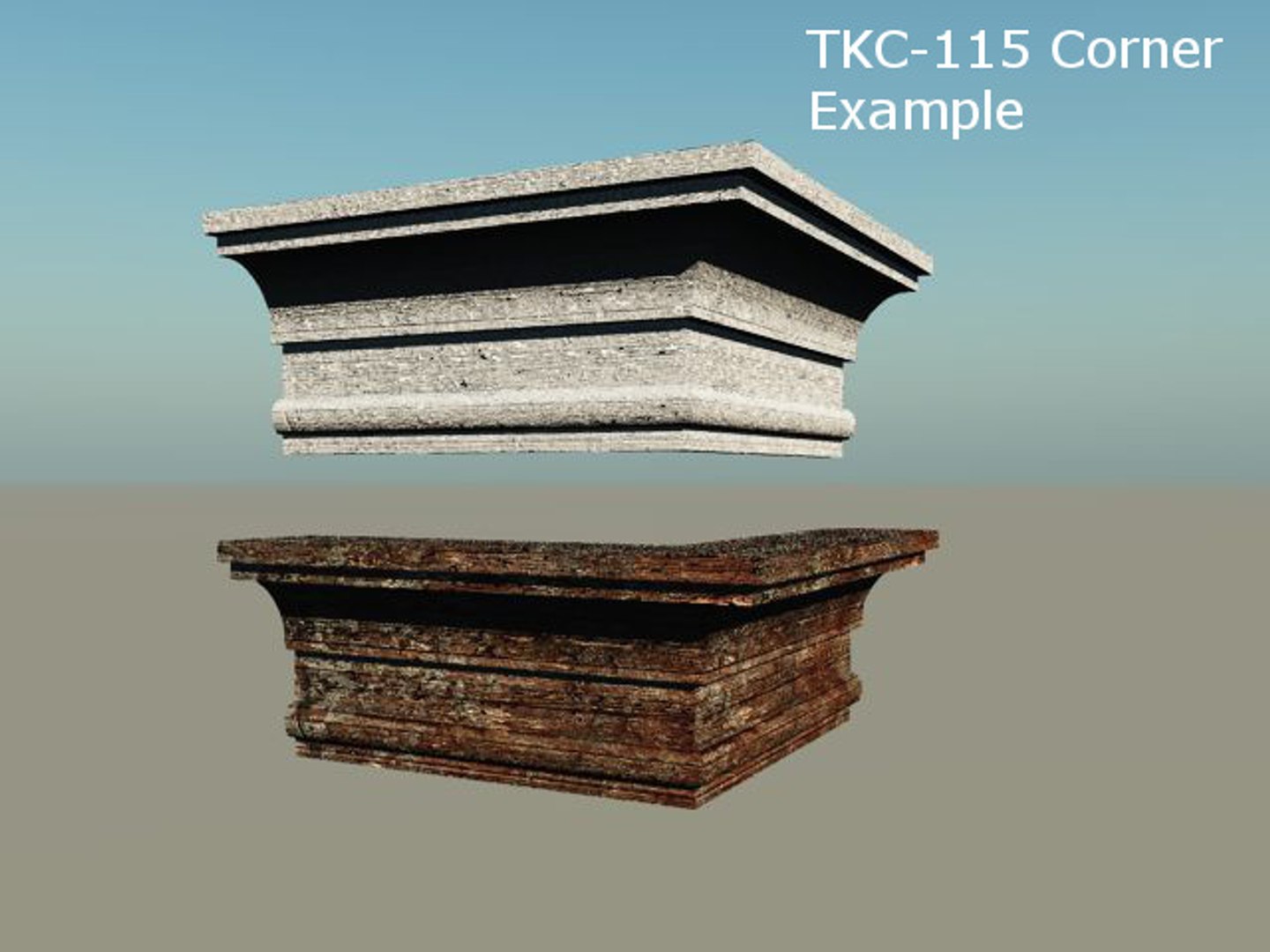 3d Obj Cornice Interior Exterior
