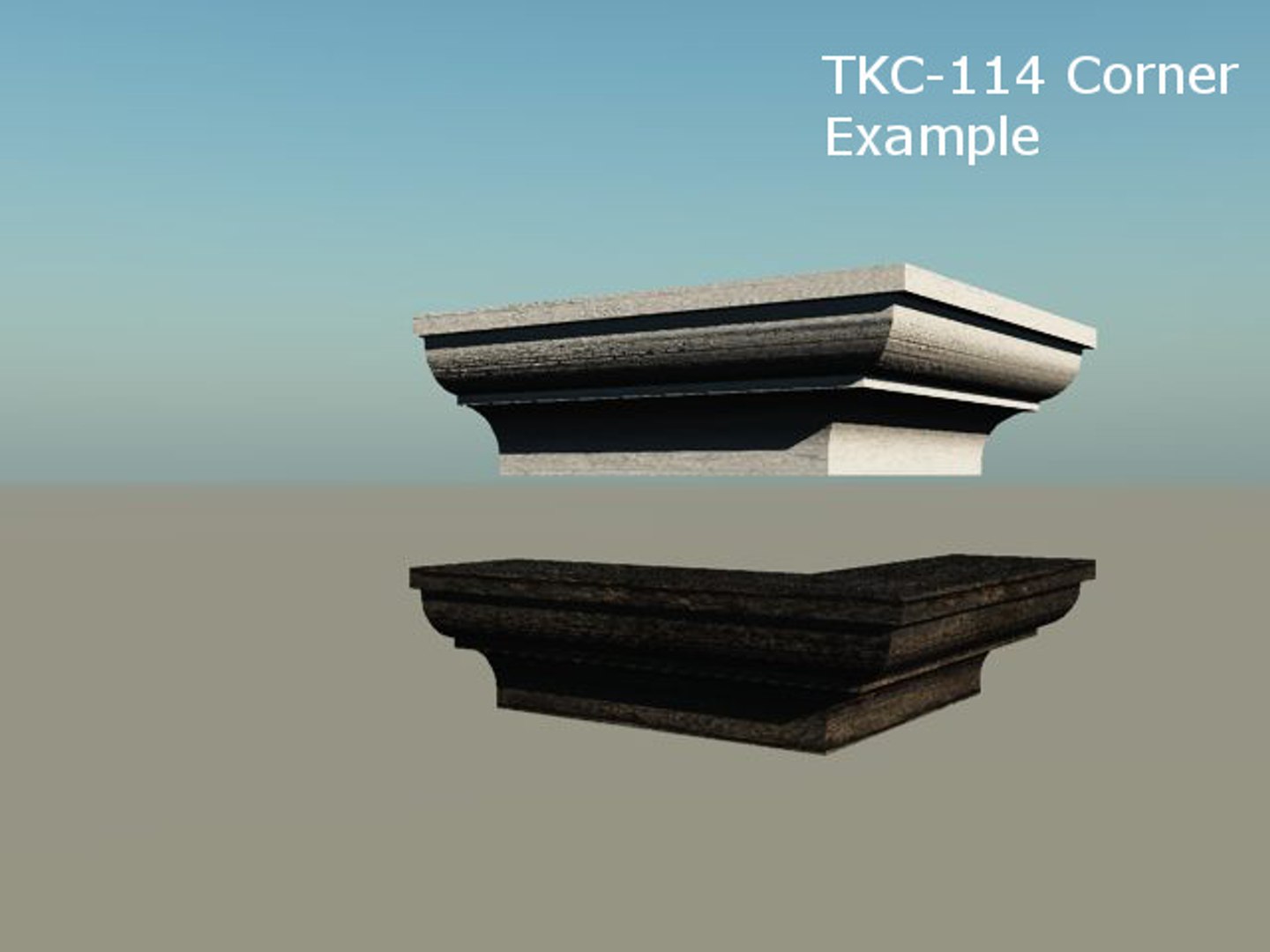 3d Obj Cornice Interior Exterior