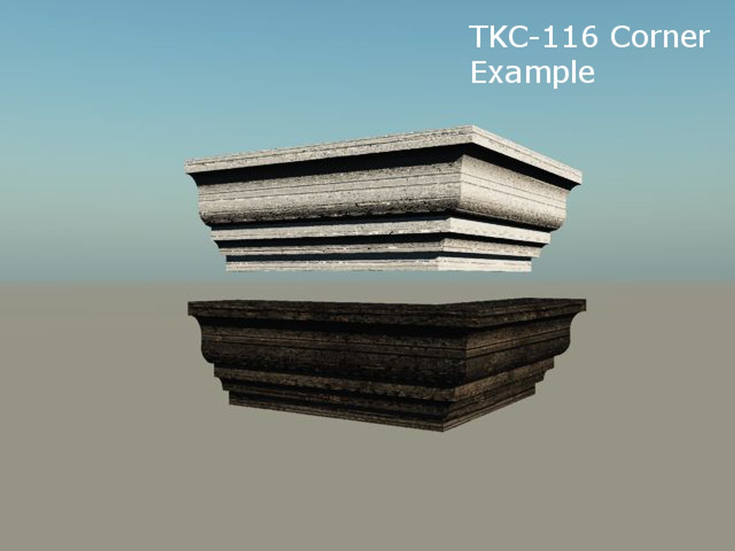 3d Obj Cornice Interior Exterior