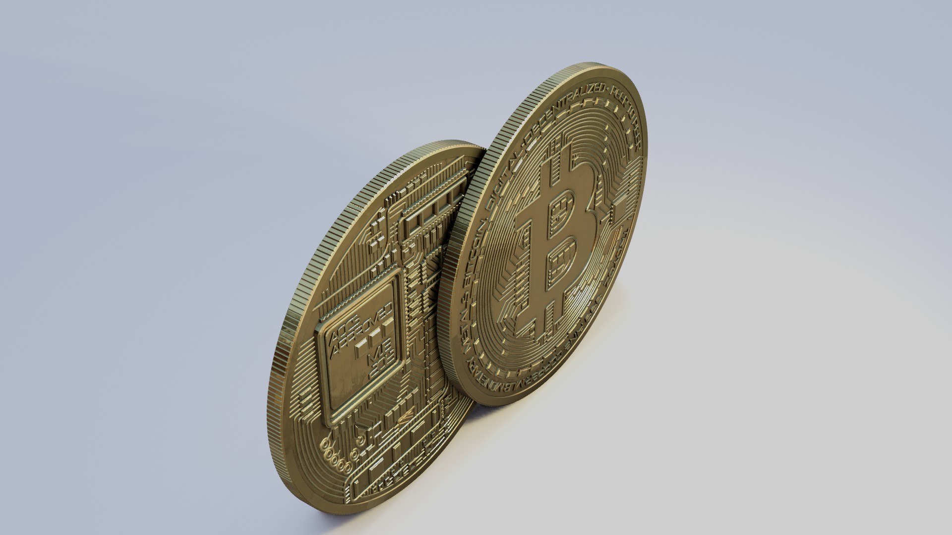3D Model Bitcoin 8k Pbr - TurboSquid 1705060