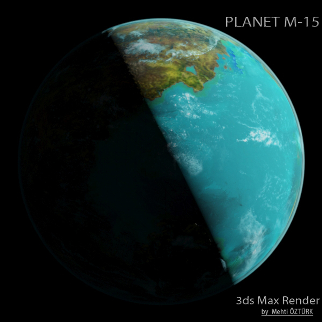 Planet M-15 M 3d Model