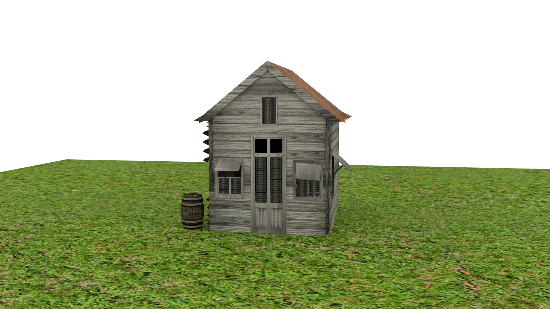Old House Model - TurboSquid 1738201