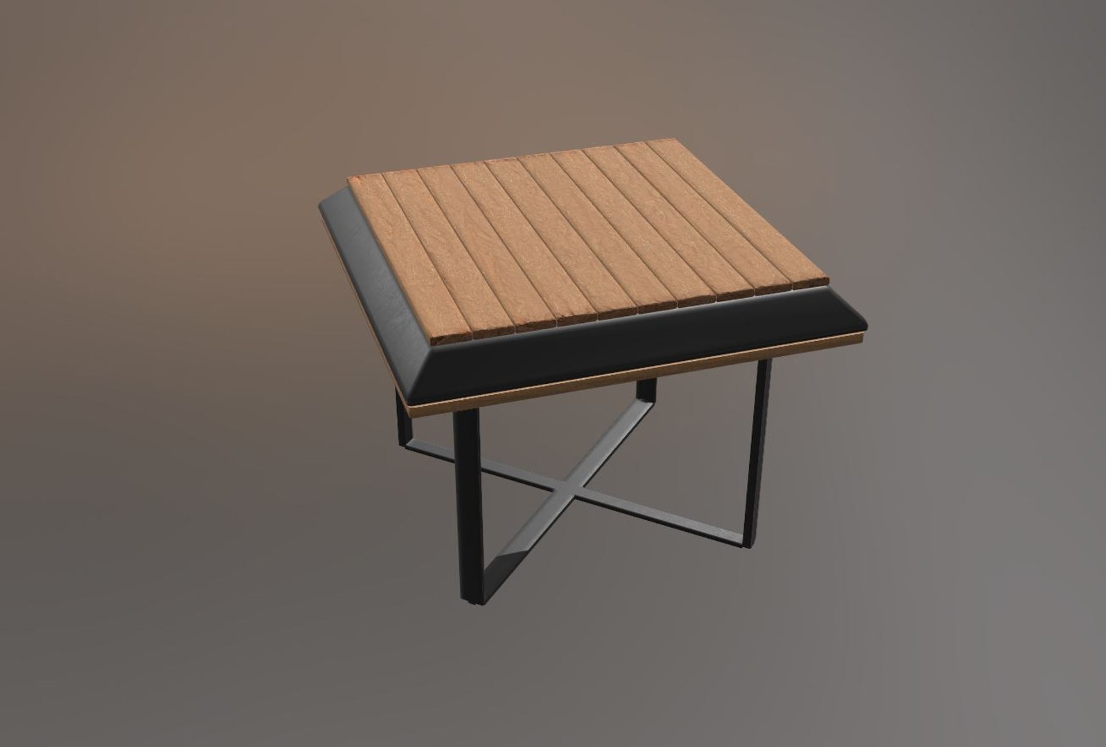 3D Modern design squared coffee table - TurboSquid 1813062