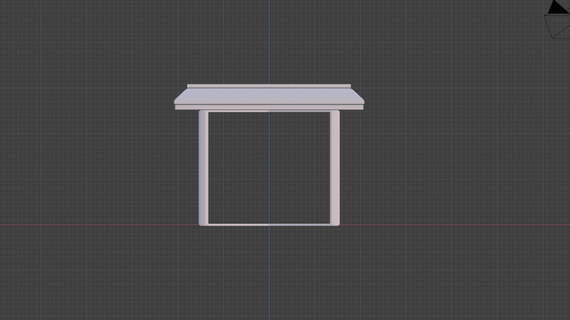 3D Modern design squared coffee table - TurboSquid 1813062