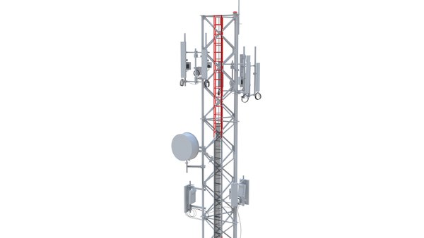 3D telecommunication tower communication model - TurboSquid 1685063