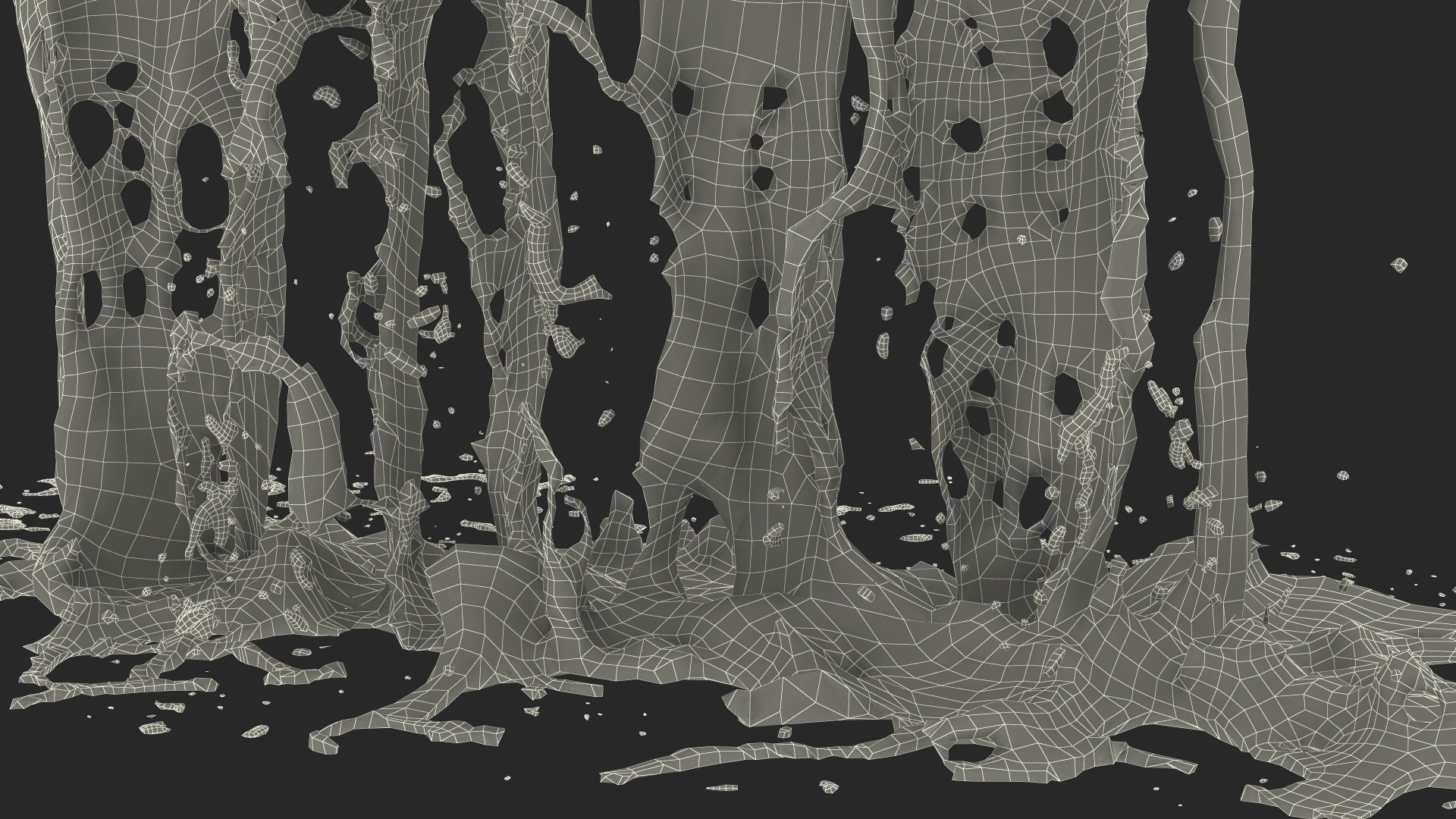 Large Falling Water Stream 3D model - TurboSquid 2128837