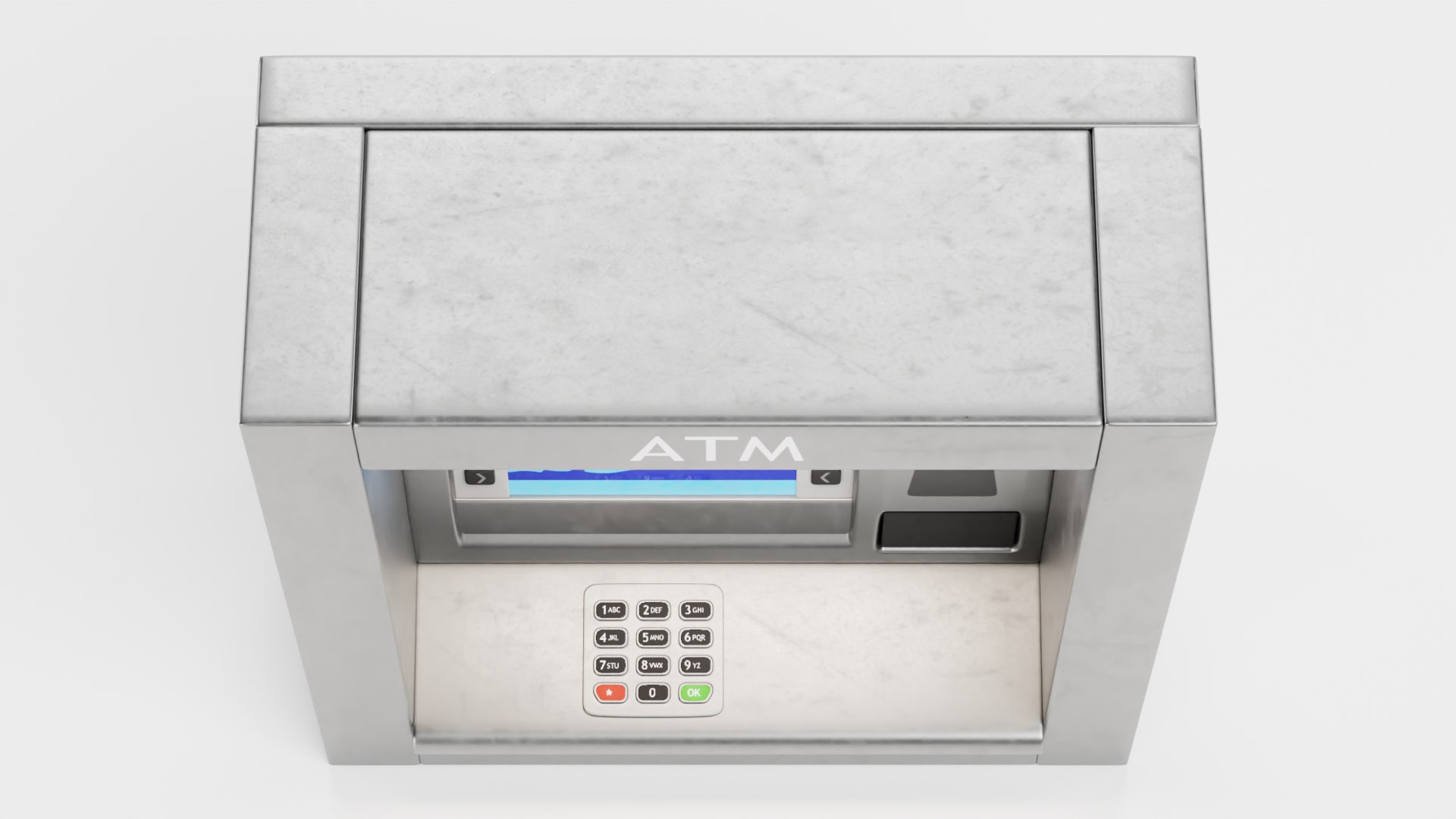 ATM Machine 3D Model - TurboSquid 2125294