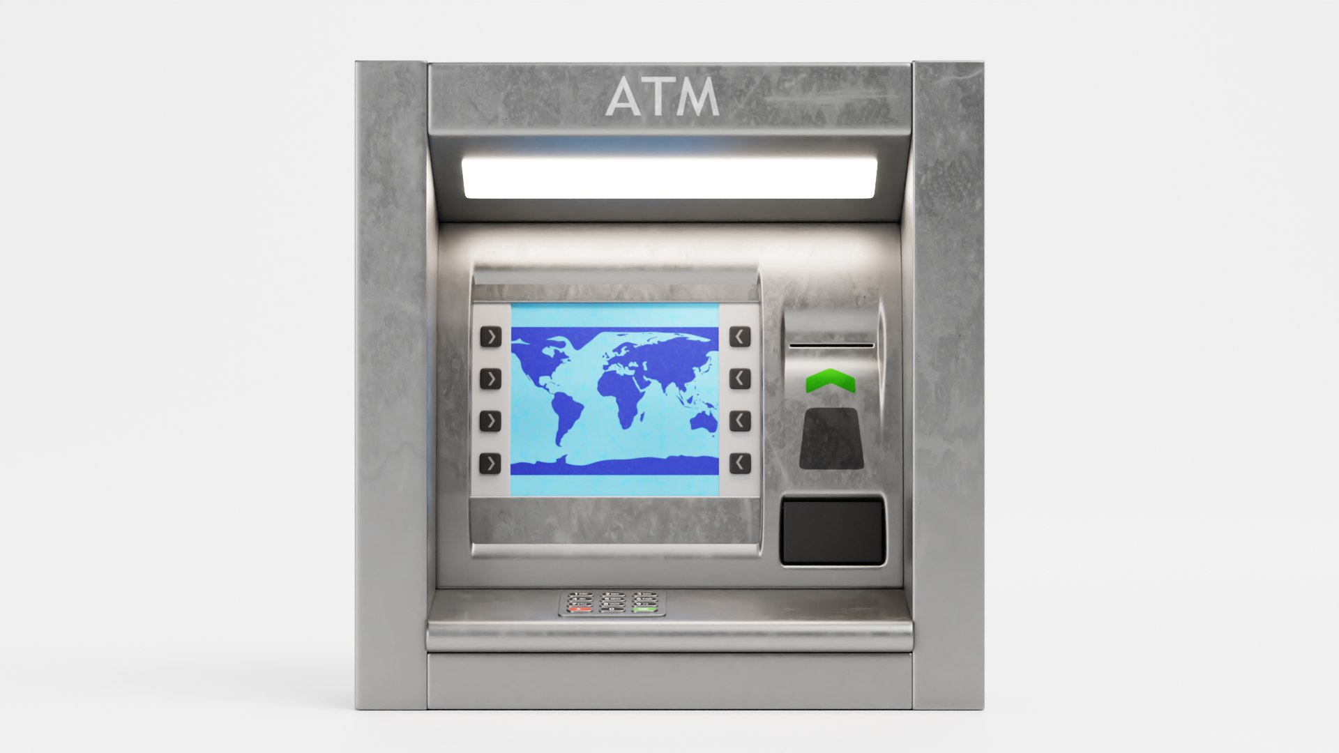 ATM Machine 3D Model - TurboSquid 2125294