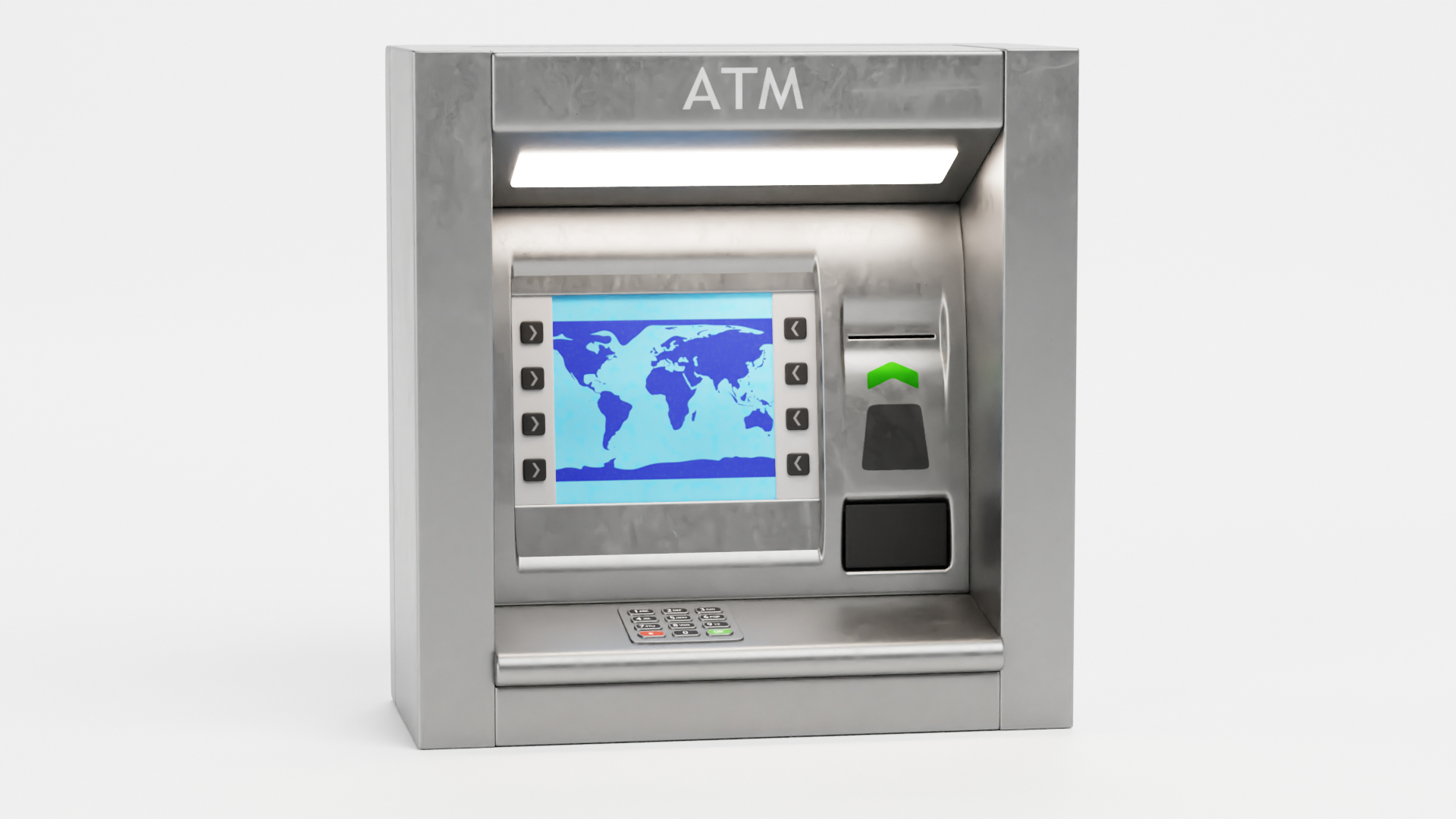 ATM Machine 3D Model - TurboSquid 2125294