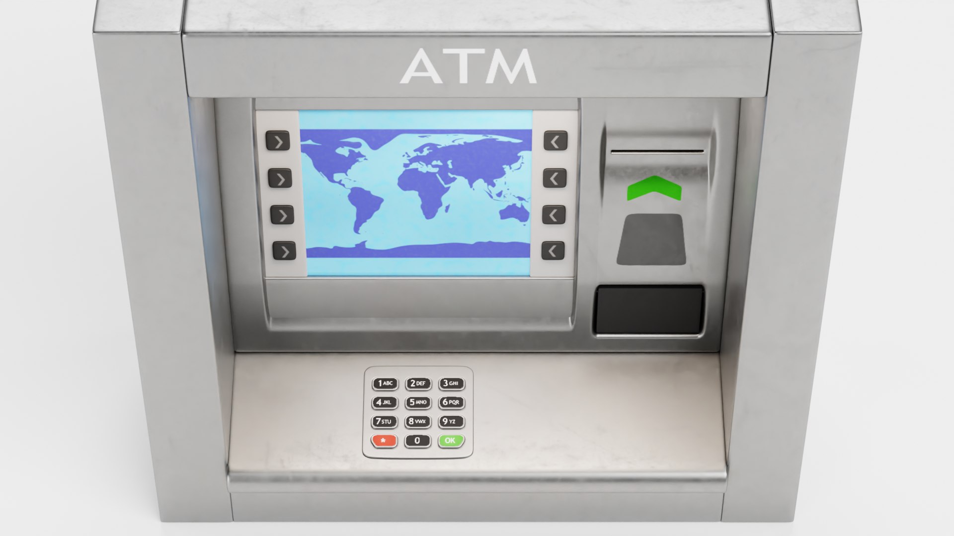 ATM Machine 3D Model - TurboSquid 2125294