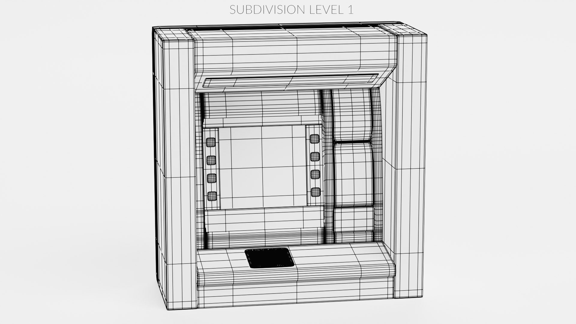 ATM Machine 3D Model - TurboSquid 2125294
