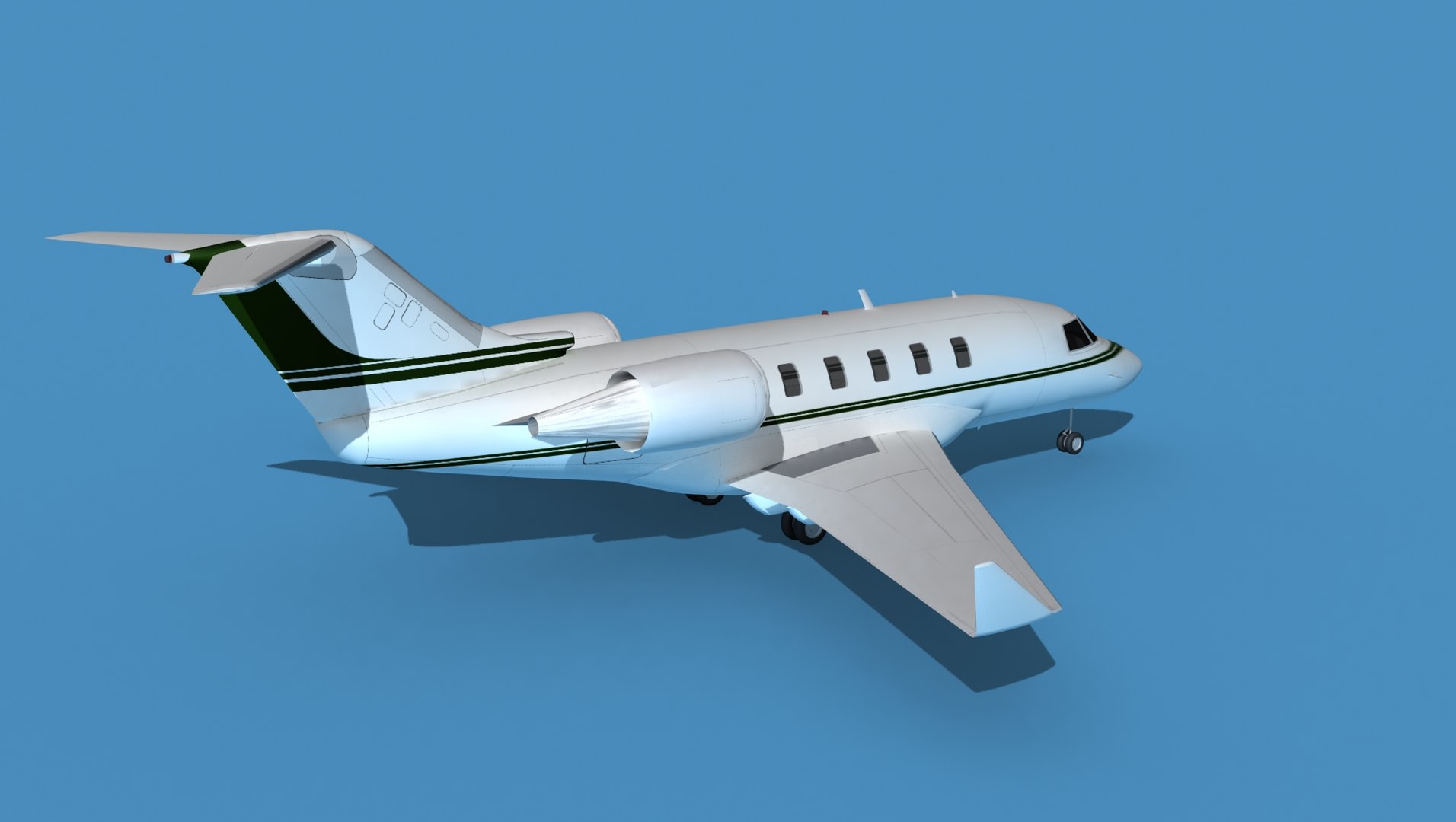 Bombardier CL604 Challenger V11 3D Model - TurboSquid 1913577