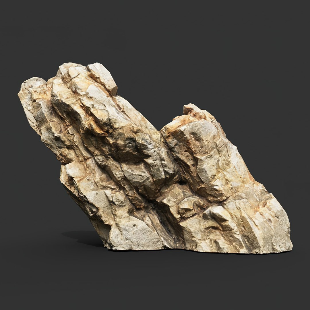 4 Low poly PBR Rock Formation - Ultra HD 16K Texture 3D - TurboSquid ...