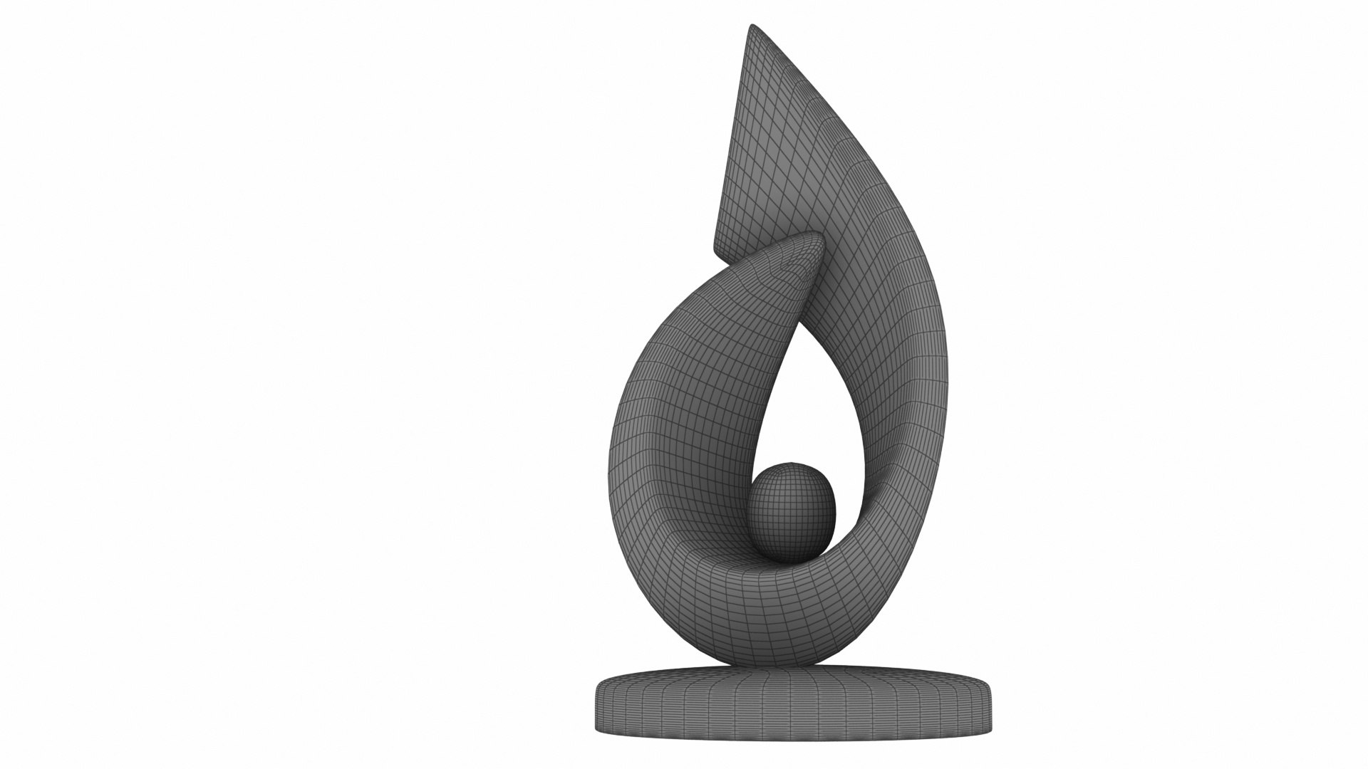 3D model Abstract Sculpture 03 - TurboSquid 1802764