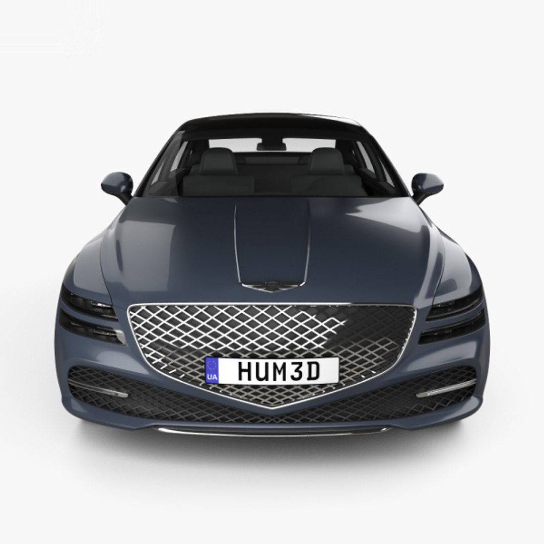 Genesis g80 g model - TurboSquid 1565183