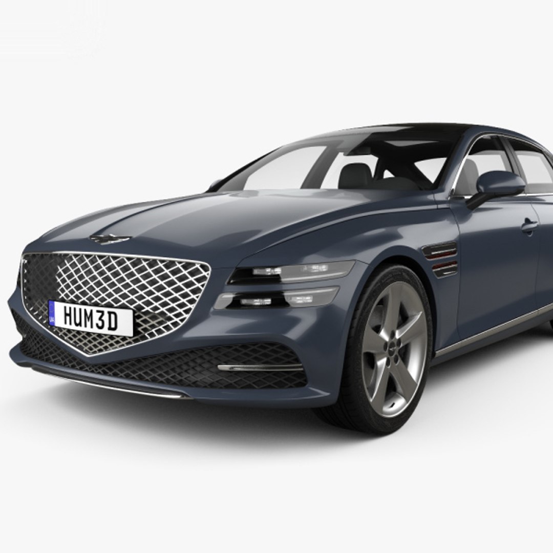 Genesis g80 g model - TurboSquid 1565183