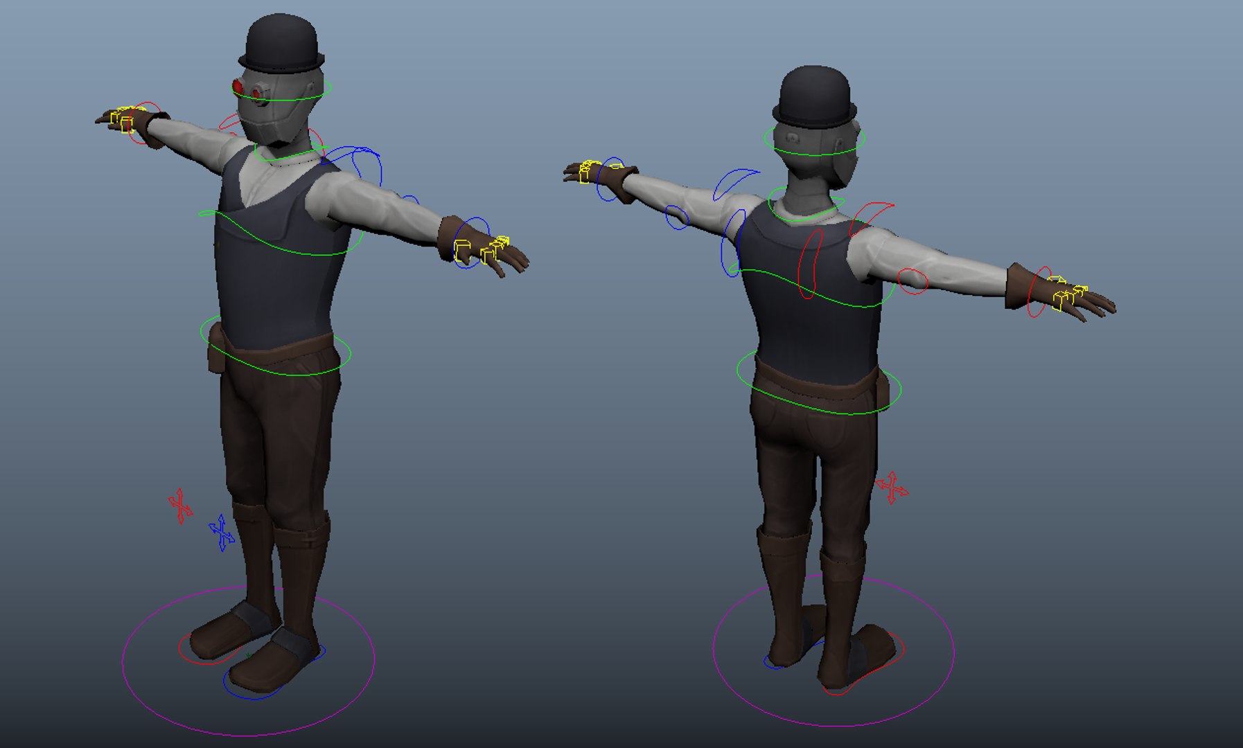 ma robot character